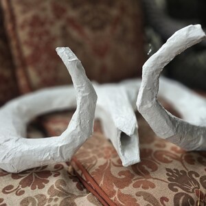 Paper Mache Ram Skull for Wall Hanging or Sculpture - Etsy