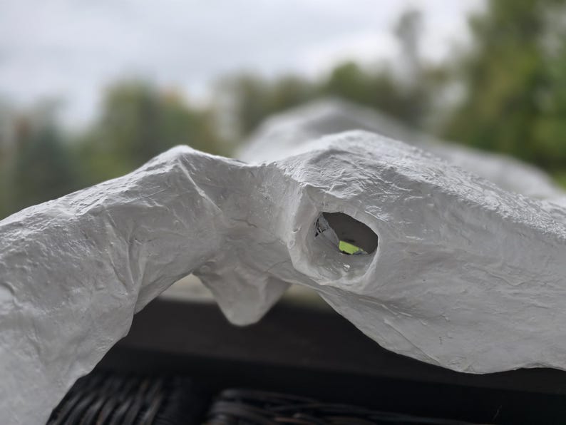 Paper Mache Ram Skull for Wall Hanging or Sculpture - Etsy