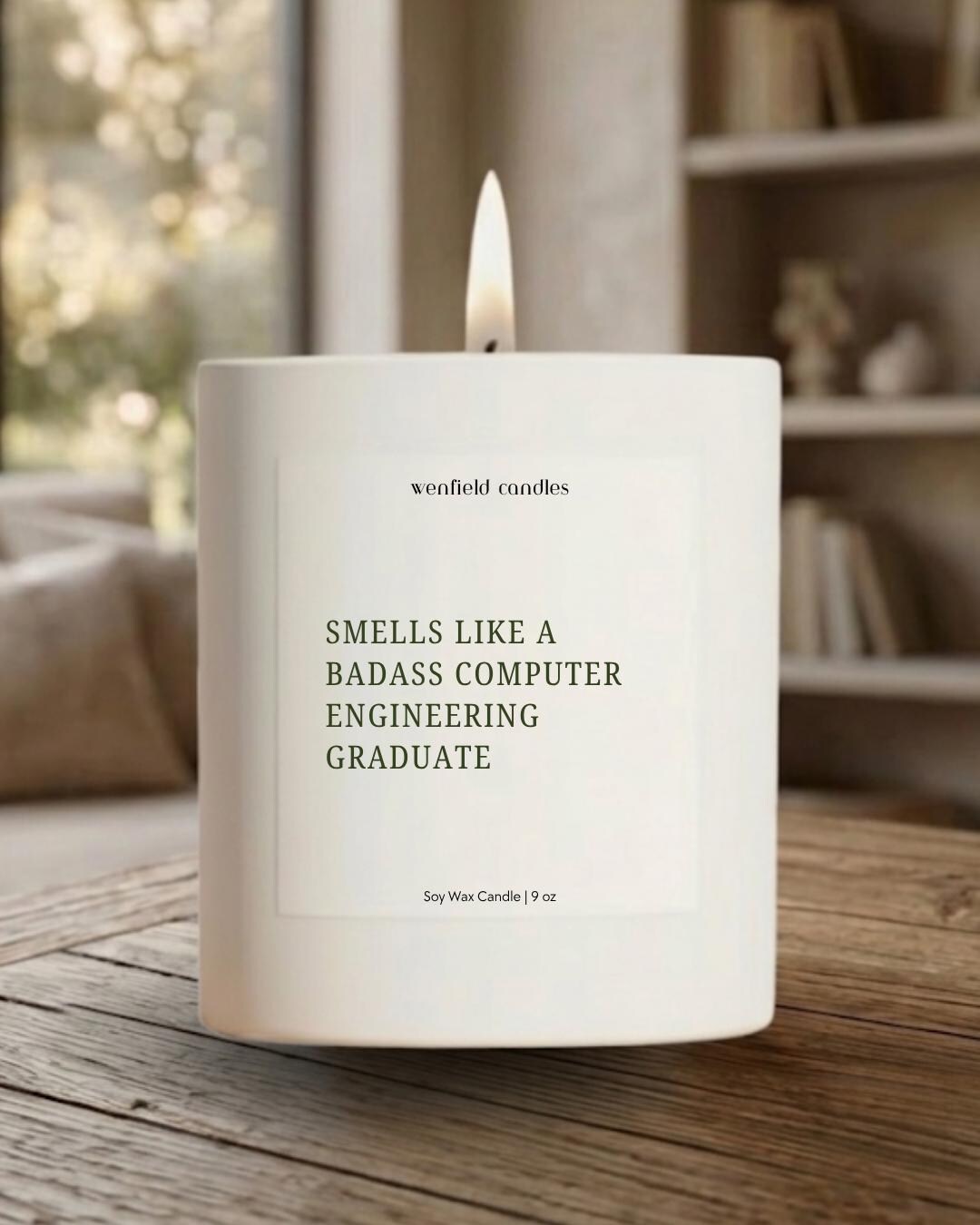 Computer Engineering Graduation Gift Graduating College Candle Funny ...