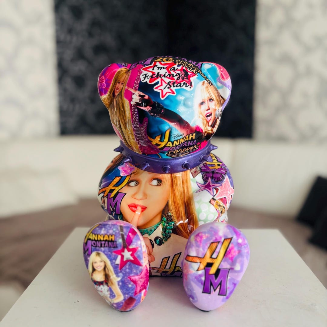 Hannah Montana 20th Anniversary Teddy Bear Sculpture - Etsy