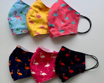 Flamingo mask | Etsy