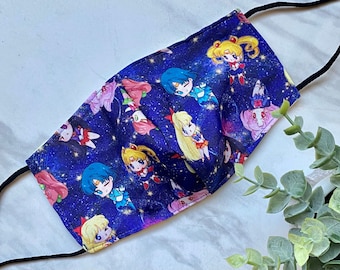 Sailor Moon Face Masks - Etsy
