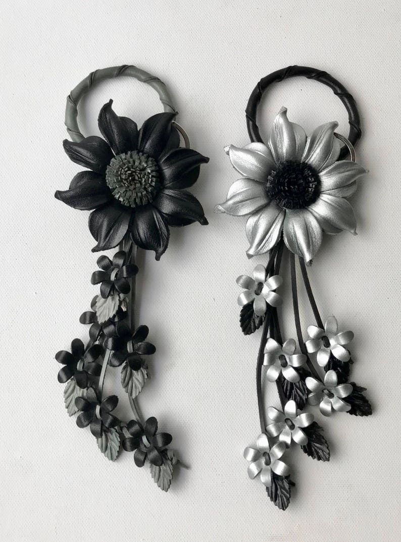 Alexis' Leather Purse Charm & Keychain - Etsy