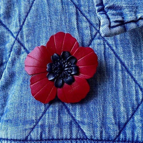 Remembrance Day Poppy Pins - Etsy