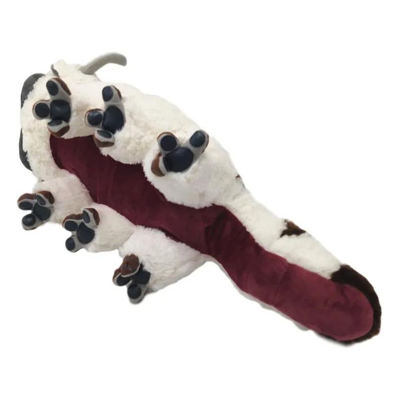 Appa Sky Bison Plush | Soft Flying Fantasy Creature Toy - Etsy
