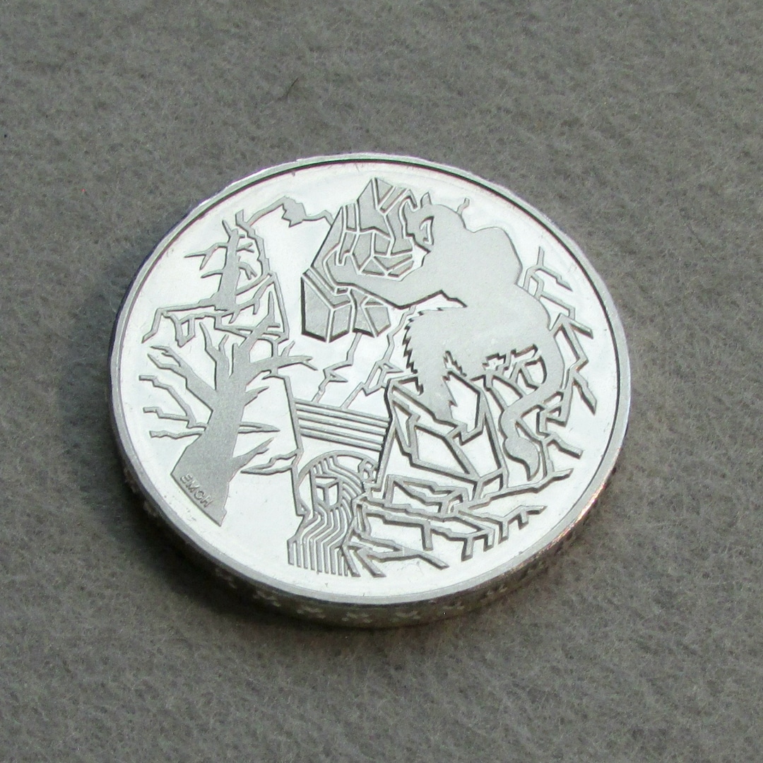 20 Francs Swiss Coin Silver Proof Devil's Bridge (pont Du Diablo) - Etsy