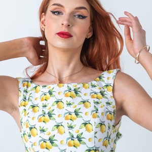 Lemons Dress-50s Pin up Rockabilly - Etsy UK