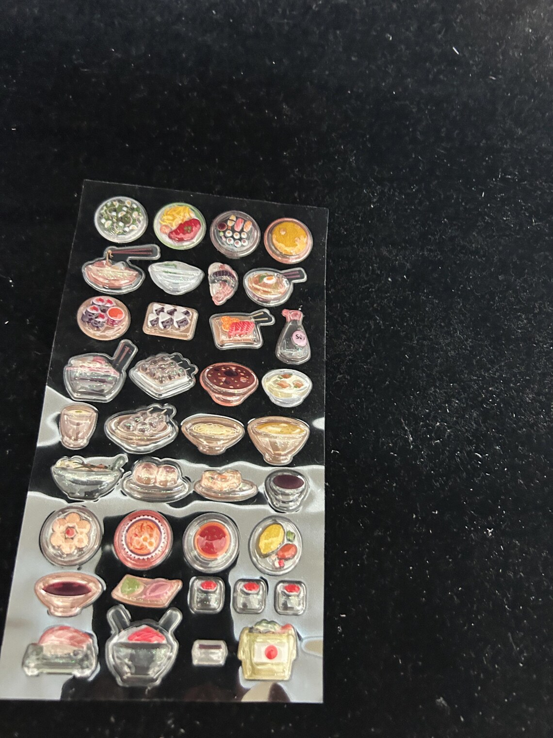 3D Food & Strawberry Stickers | Kawaii Decals for Scrapbooking, Crafts ...