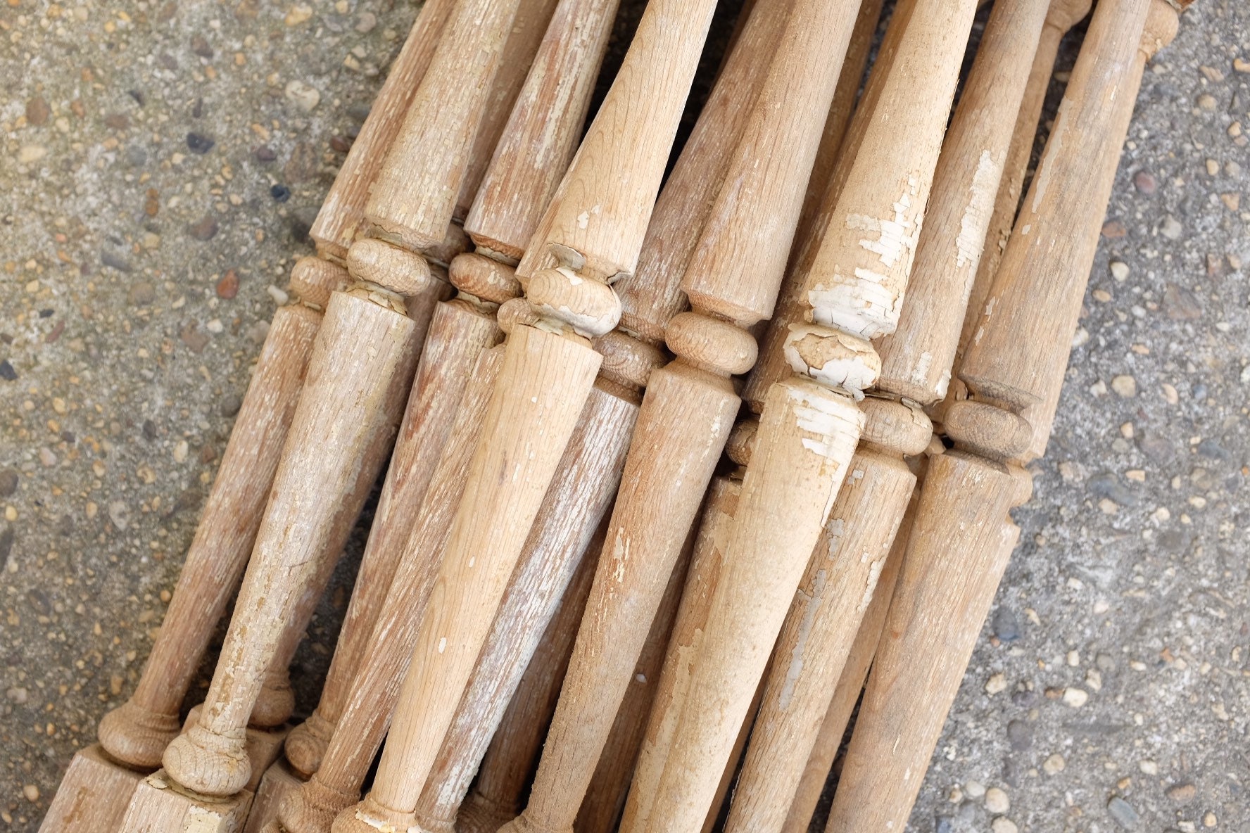 Salvaged Oak Spindles - Etsy