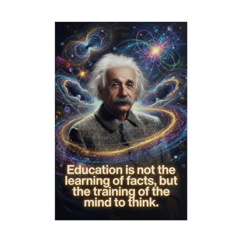 Einstein Quotes Posters - Etsy