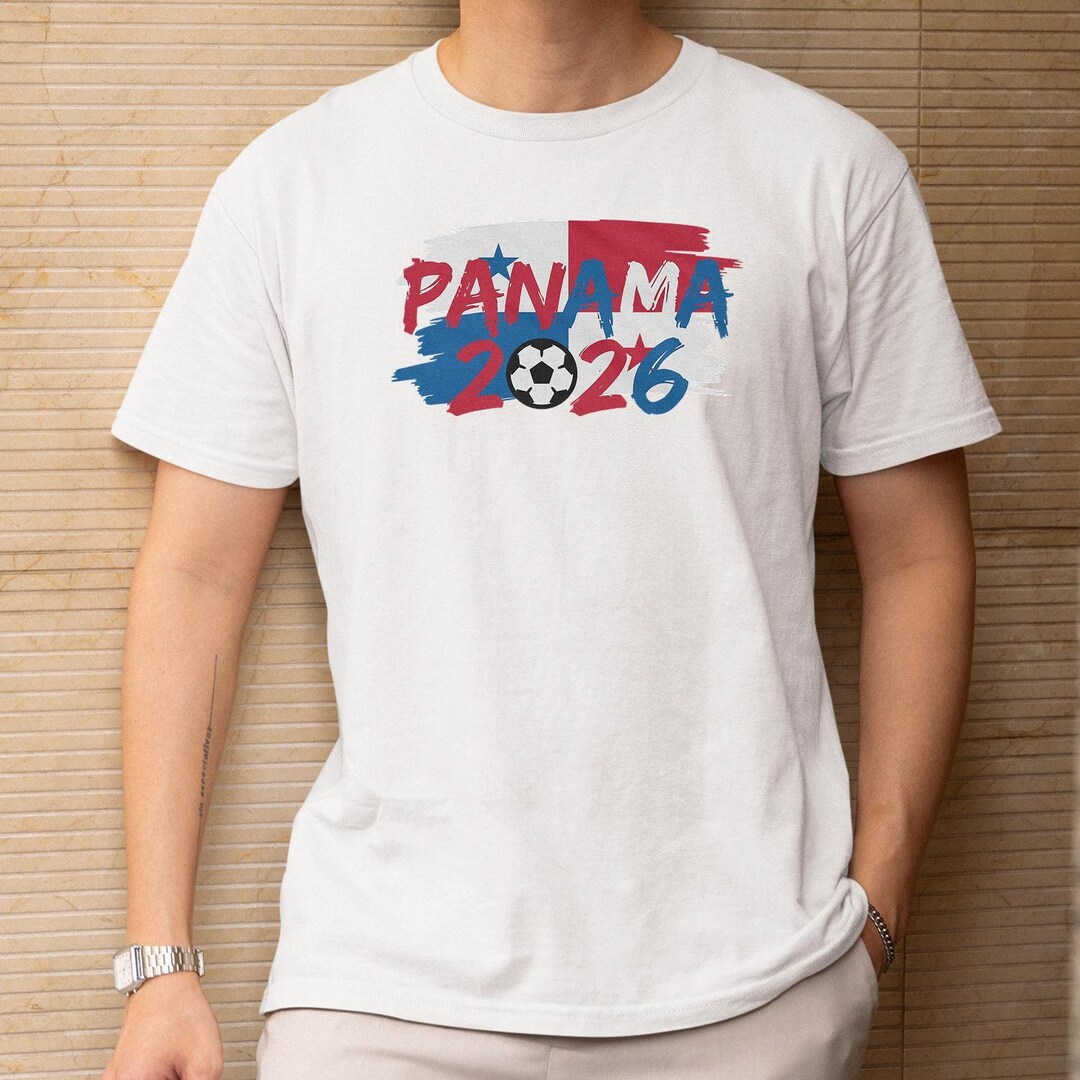 Panama Flag Soccer Graphic Tee, World Tournament Sports Apparel - Etsy