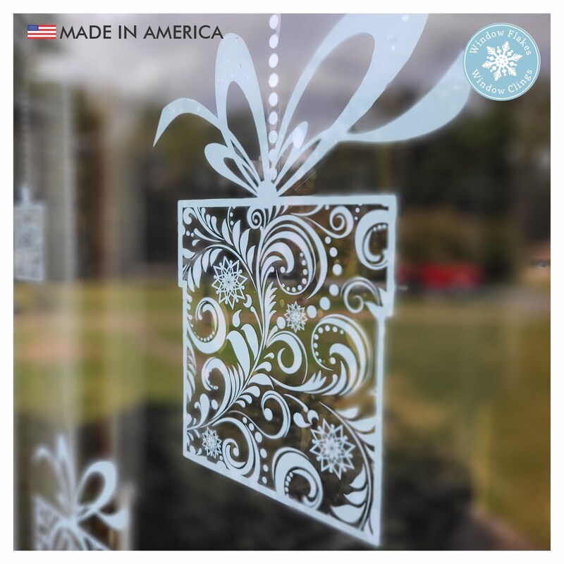 Holiday Window Decals - Etsy