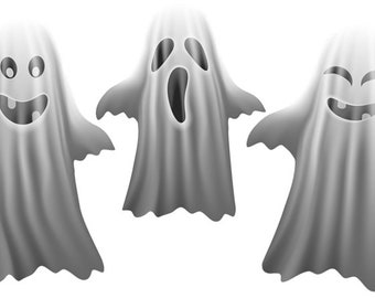 REUSABLE Ghosts Window Cling Halloween Decor Halloween - Etsy