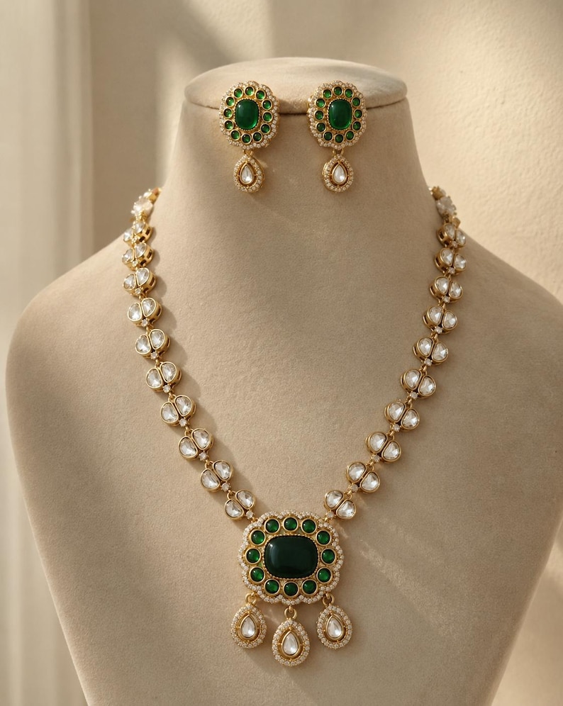 Sabyasachi Inspired Kundan Jewelry Set: Traditional Indian Bridal ...