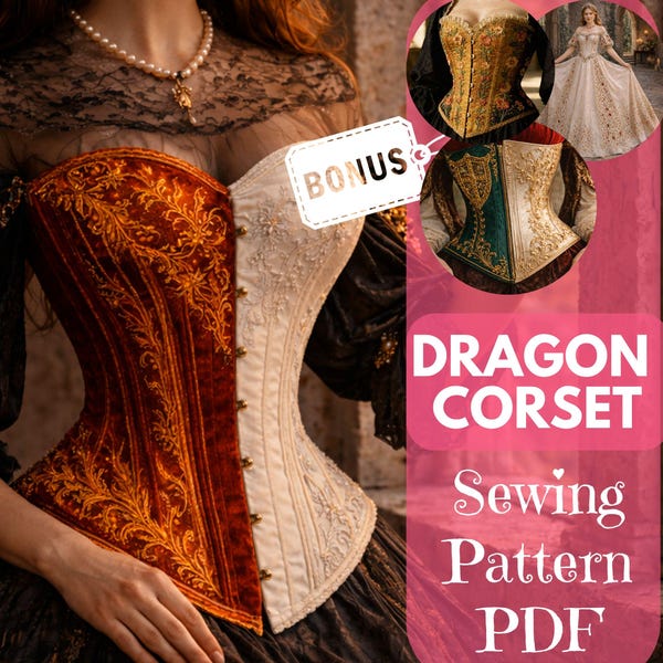 Victorian Corset - Etsy
