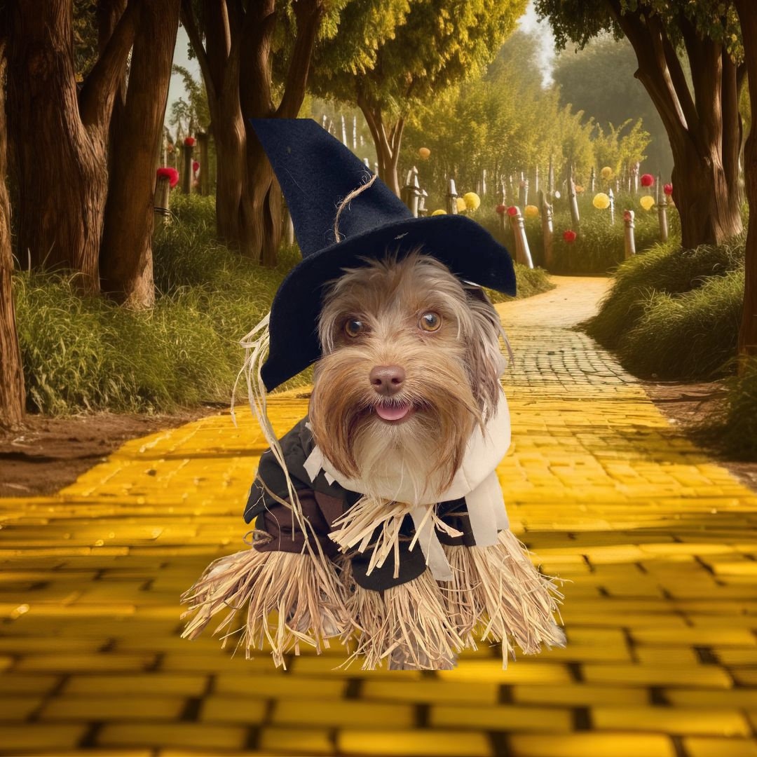 Custom Made Scarecrow Costume for Small Dogs - Etsy