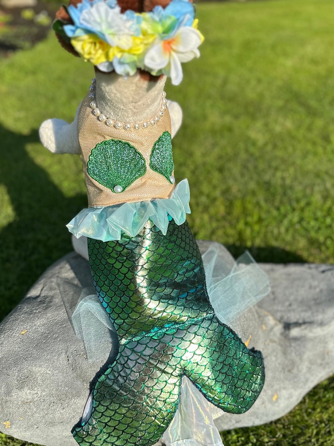 Adorable Fancy Mermaid Dog Outfit/costume for Little to Larger Pups! - Etsy