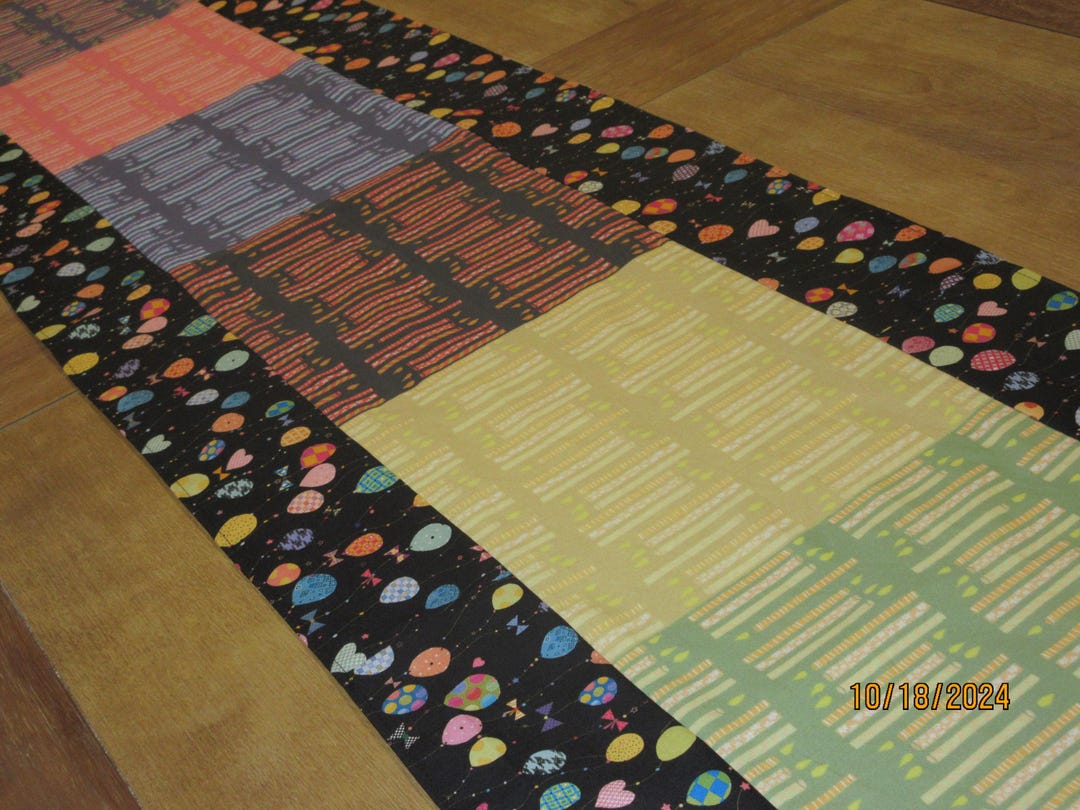 Birthday Table Runner, Happy Birthday, Candles Table Runner, Birthday ...