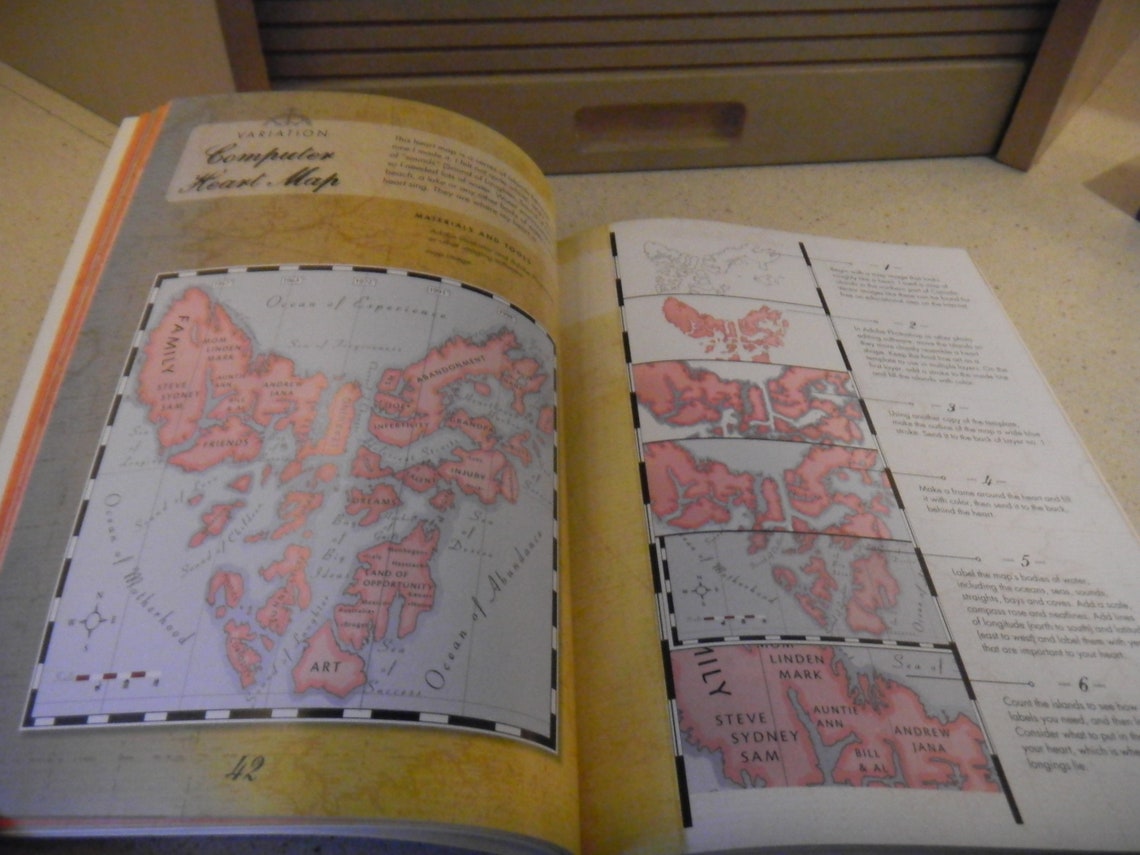 Mapmaking Map Craft Book Personal Geography Craft Book | Etsy