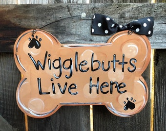 Dog bone sign | Etsy