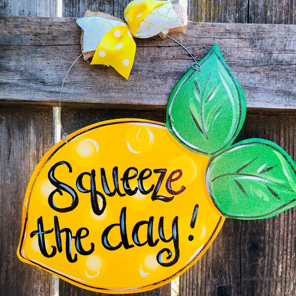 Lemon Door Hangers - Etsy