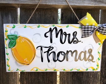 Lemon Classroom Decor | Etsy