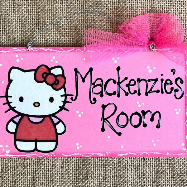 Hello Kittys Sign - Etsy