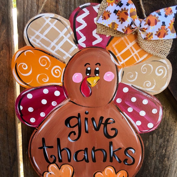 Thanksgiving Door Decor - Etsy
