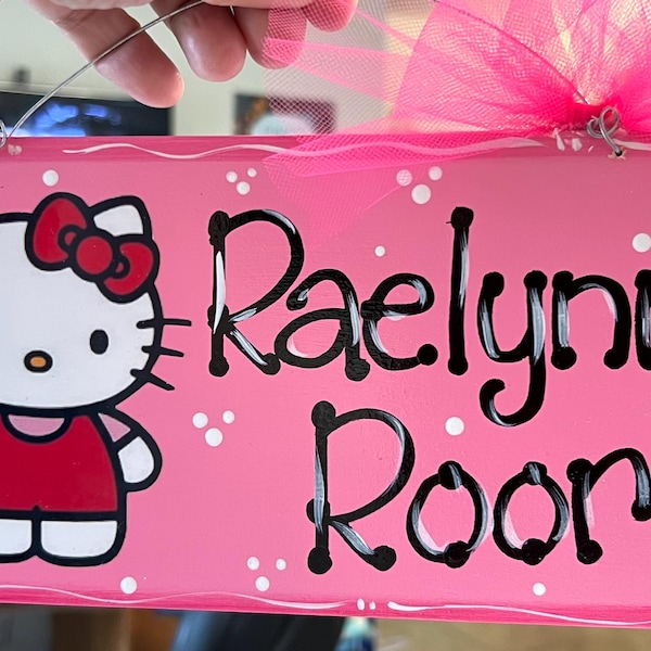 Hello Kittys Sign - Etsy