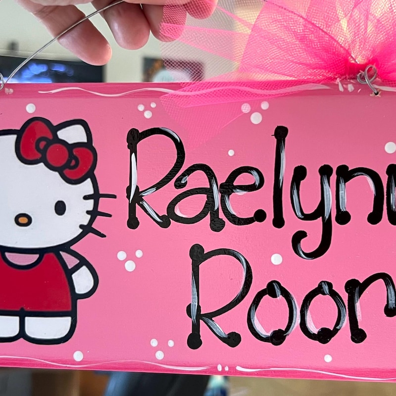 Hello Kittys Sign - Etsy