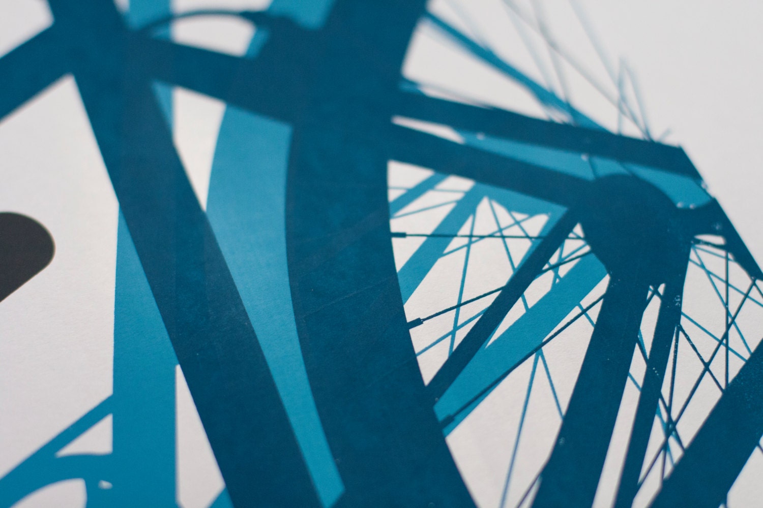 Inseparable- Artcrank Minneapolis 2017 10th Anniversary Screen Printed Bike Poster Reprint - Etsy