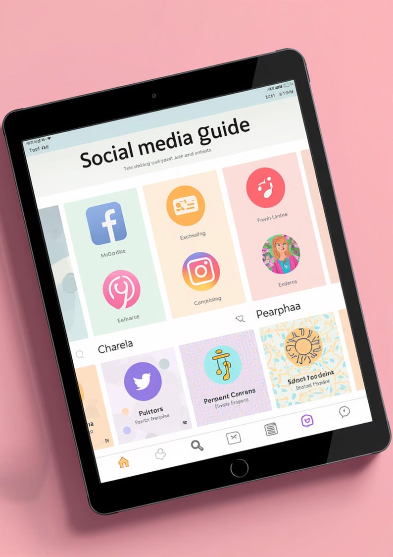 Social Media Strategy Guide: Tiktok, Instagram Mastery (digital ...
