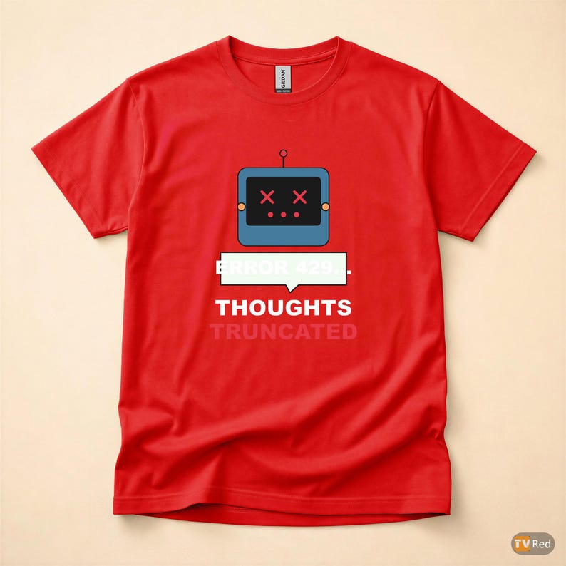 Token Limit Reached / AI Developer / LLM Programmer / Funny Tech Tshirt ...