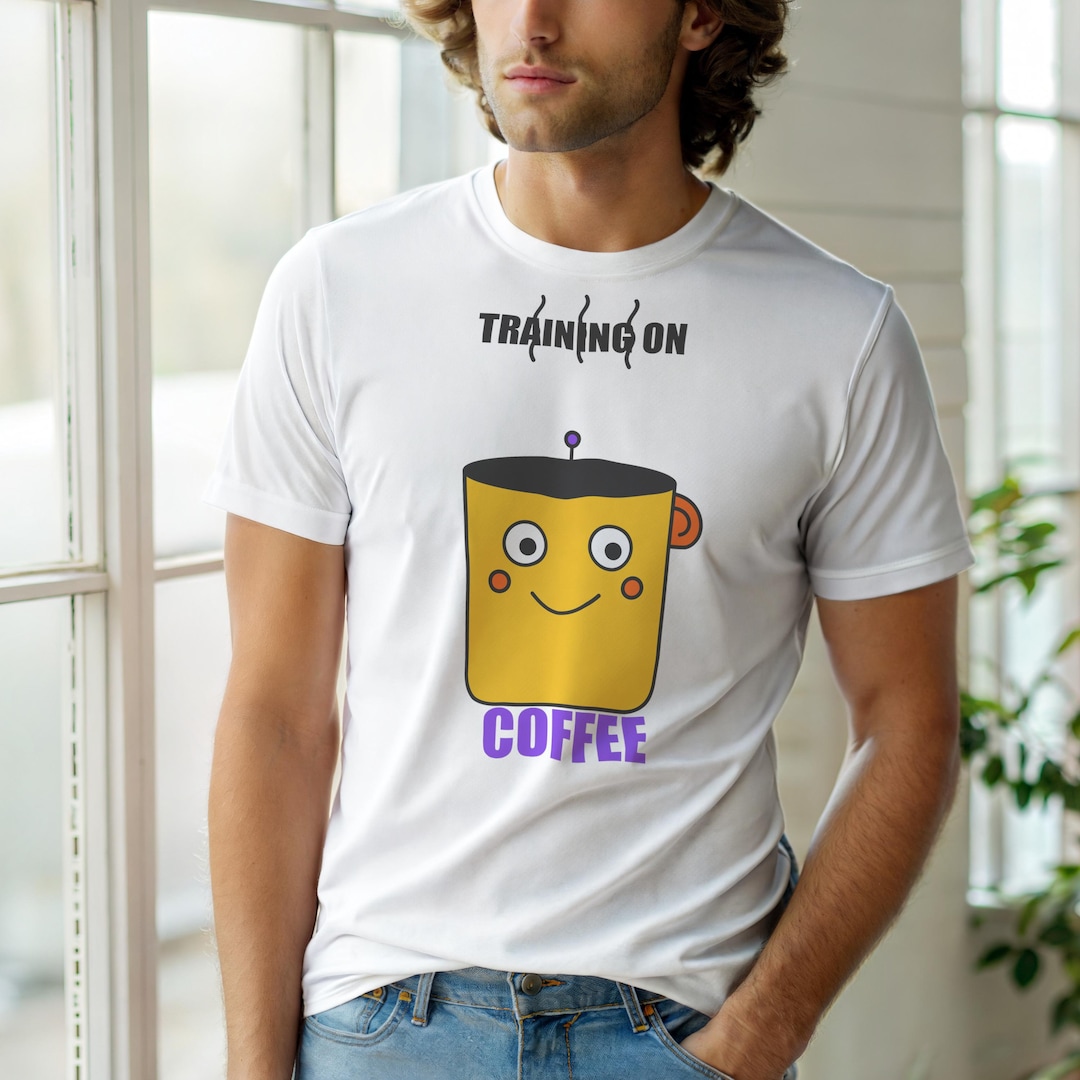 Machine Learning Mood / Developer Cartoon Tee / Programmer Coffee Humor ...