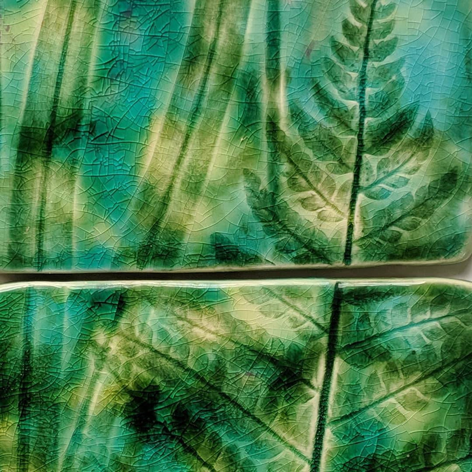 Bluebell Wood Ceramic Tile Panel, Made to Order - Etsy