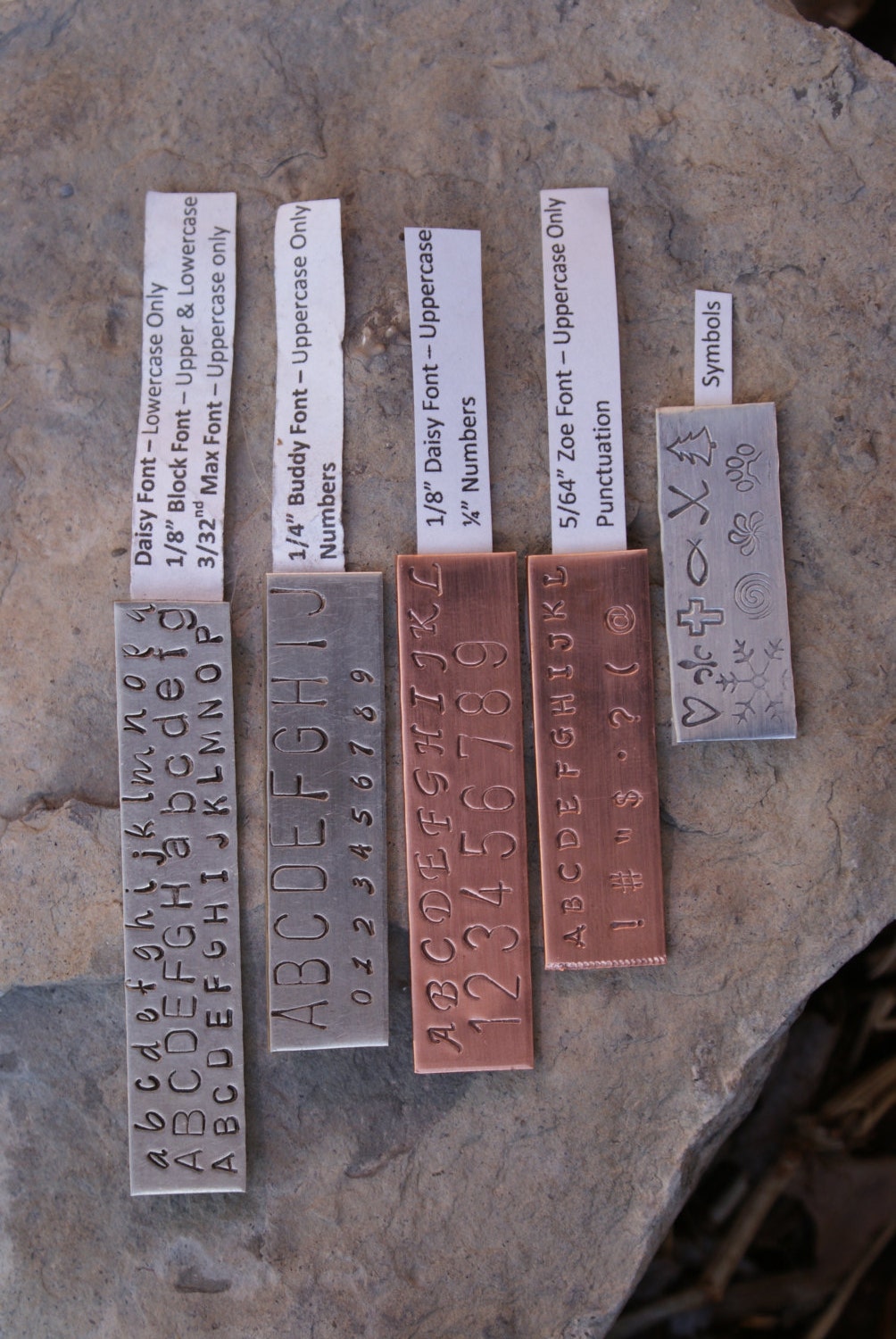 Personalized Hand Stamped 1/4 Copper Cuff Bracelet - Etsy