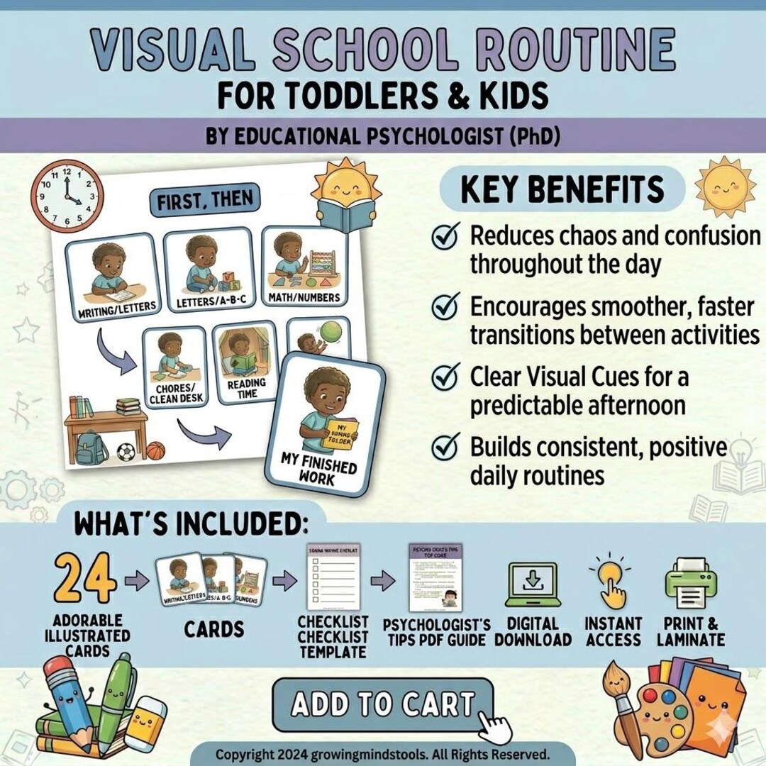 Classroom Visual Schedule Cards, Homeschool Daily Rhythm, SPED Teacher ...