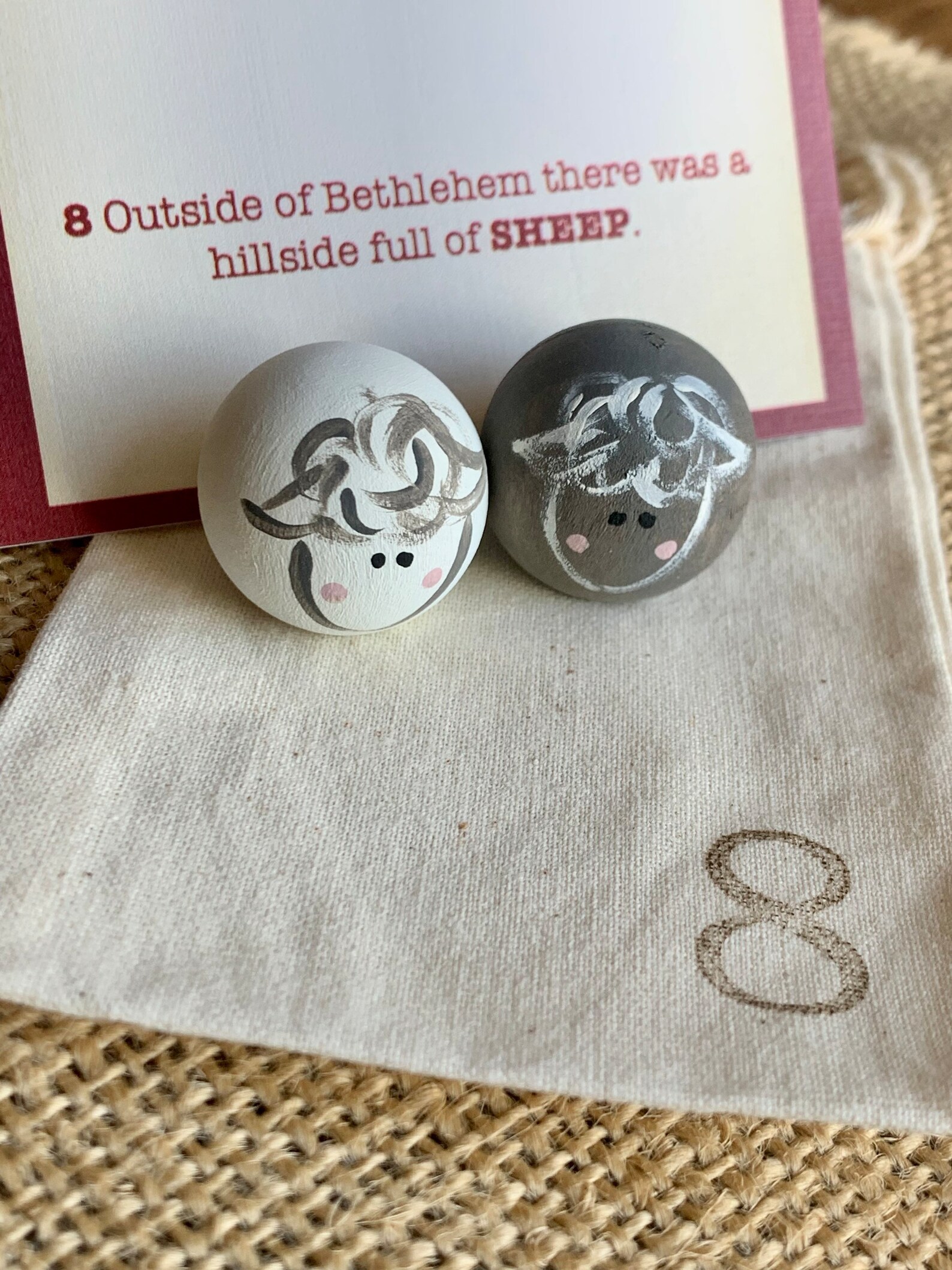 Advent Calendar Nativity Story Set - Etsy