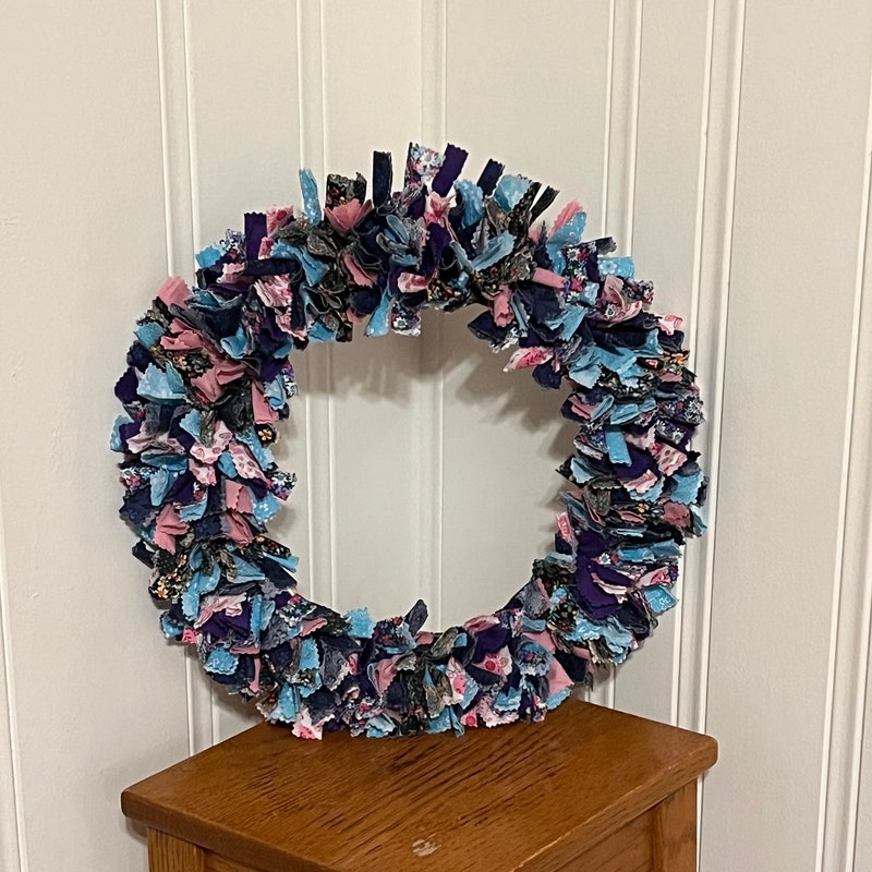 Fabric Wreath - Etsy