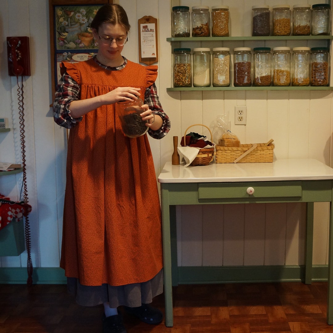 Women's Pinafore Apron | Pinafore | Coverup | Full Apron | Smock ...