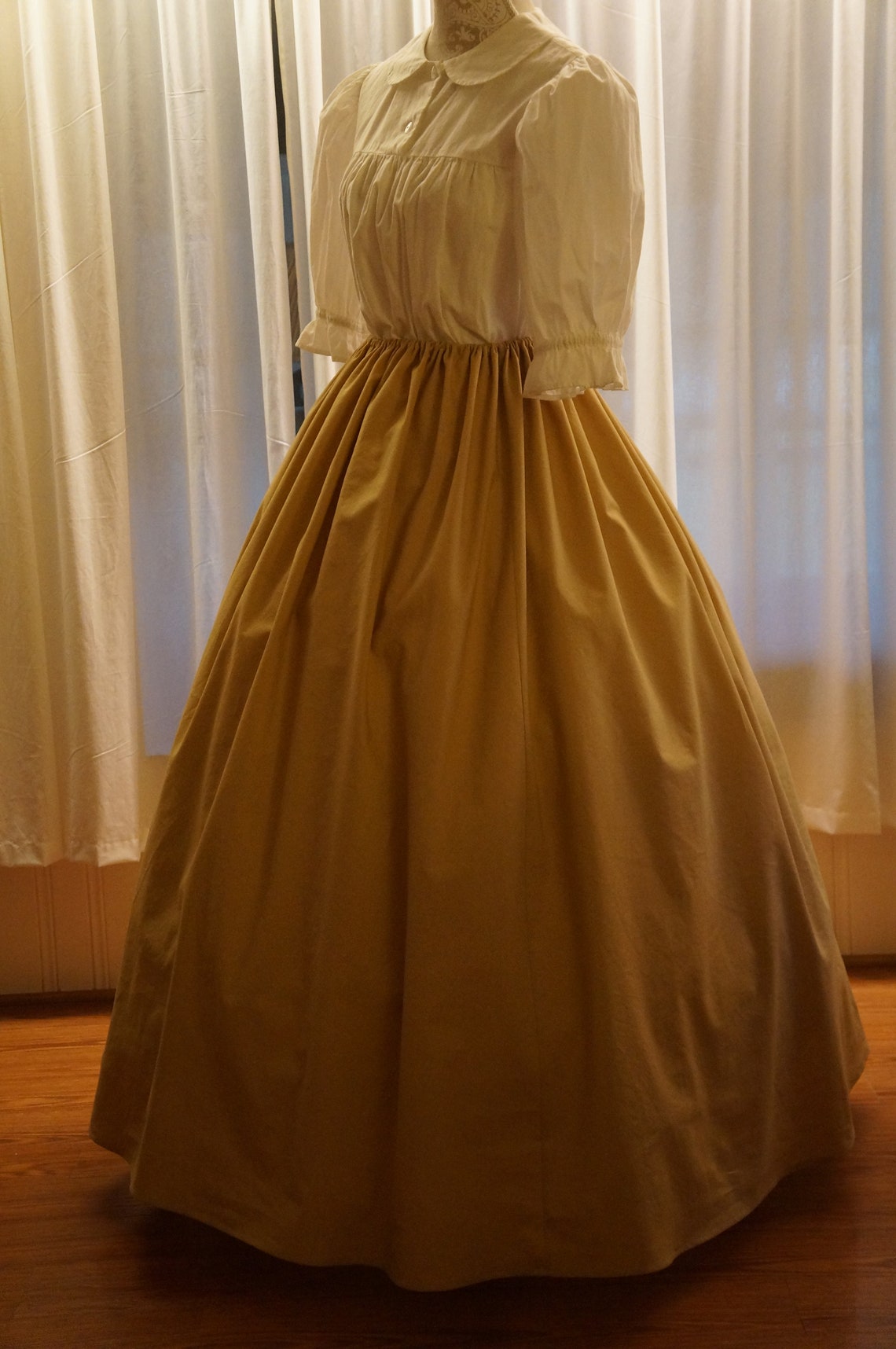 Full Style Comfort Drawstring Skirt Custom 100% Cotton - Etsy
