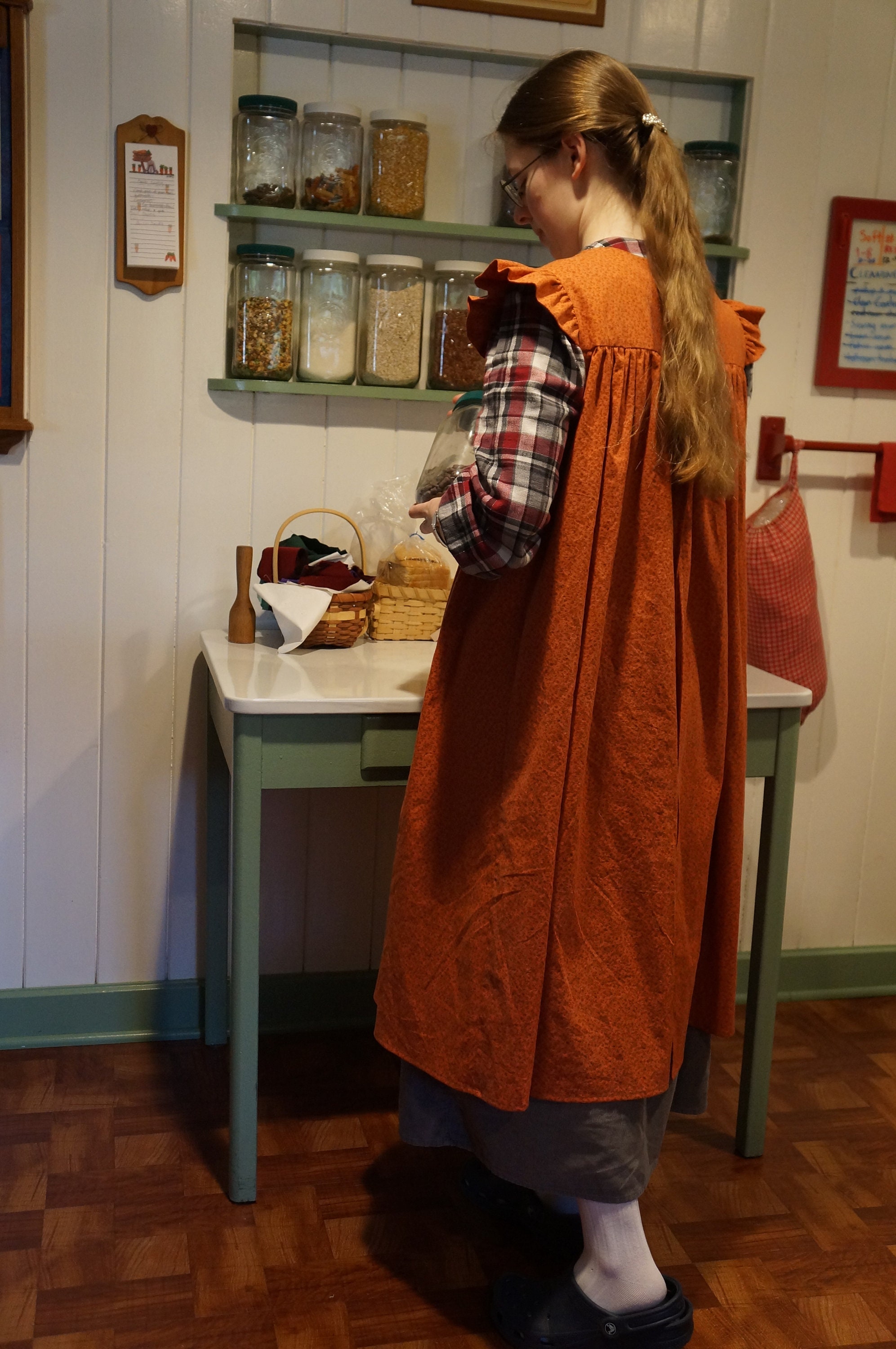 Women's Pinafore Apron | Pinafore | Coverup | Full Apron | Smock ...