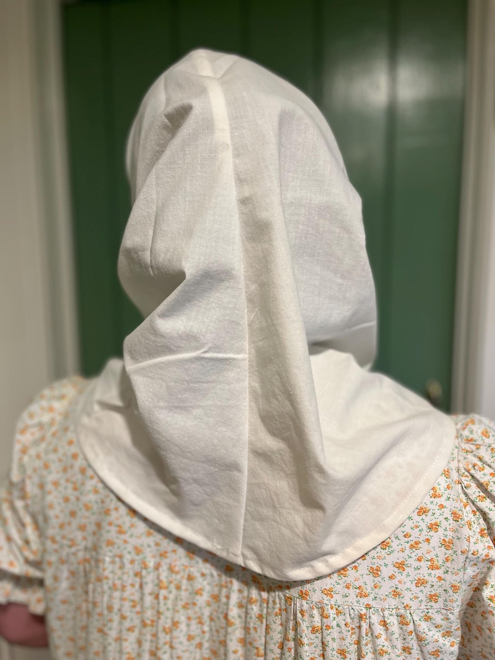 Women's Cowl Neck Wimple And/or Veil | Cotton or Linen | Knights & Fair ...