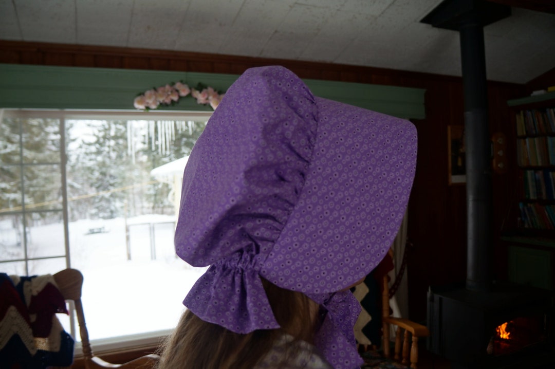 Women's Prairie | Pioneer | Shaker | Frontier | Sun Bonnet Sz. Med ...