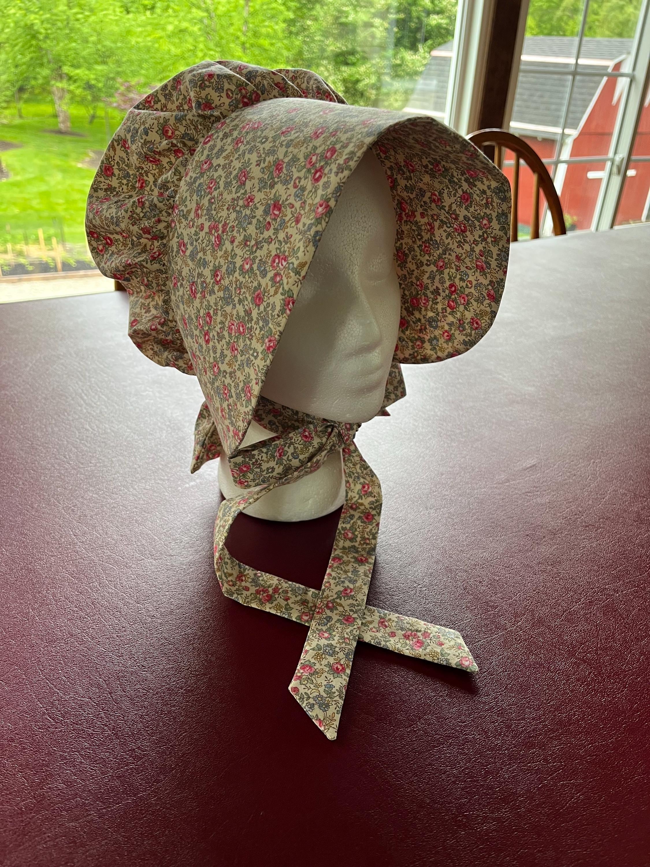 Women's Prairie | Pioneer | Shaker | Frontier | Sun Bonnet Sz. Med ...