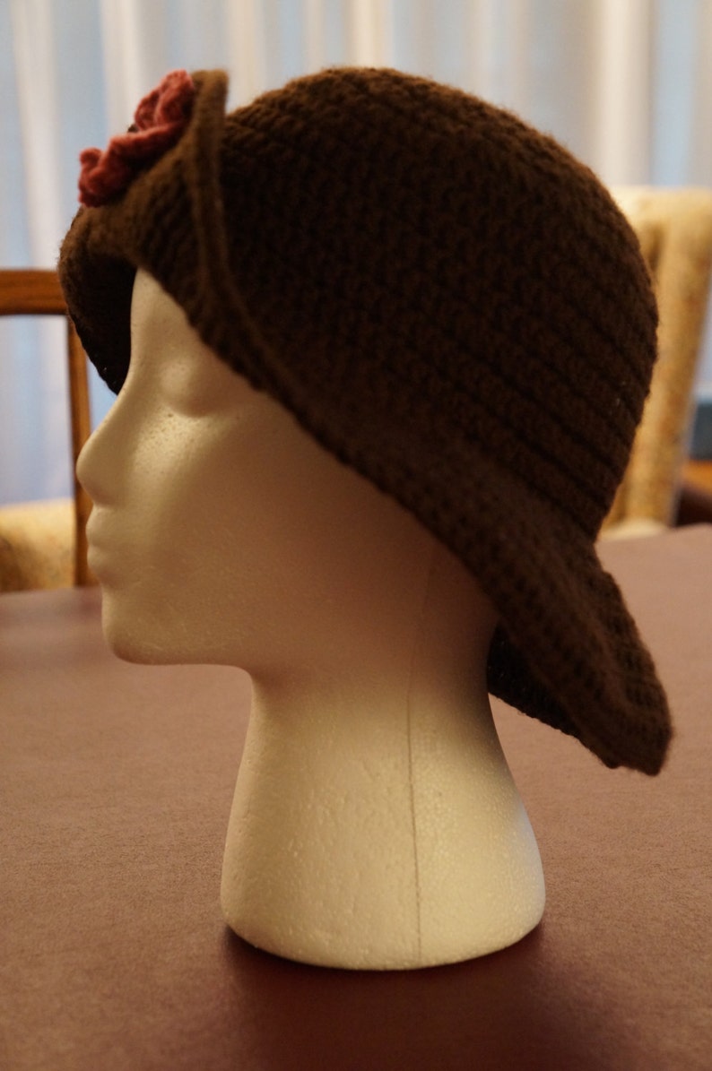 DOWNLOAD TODAY the Little Brown Hat Crochet Pattern - Etsy
