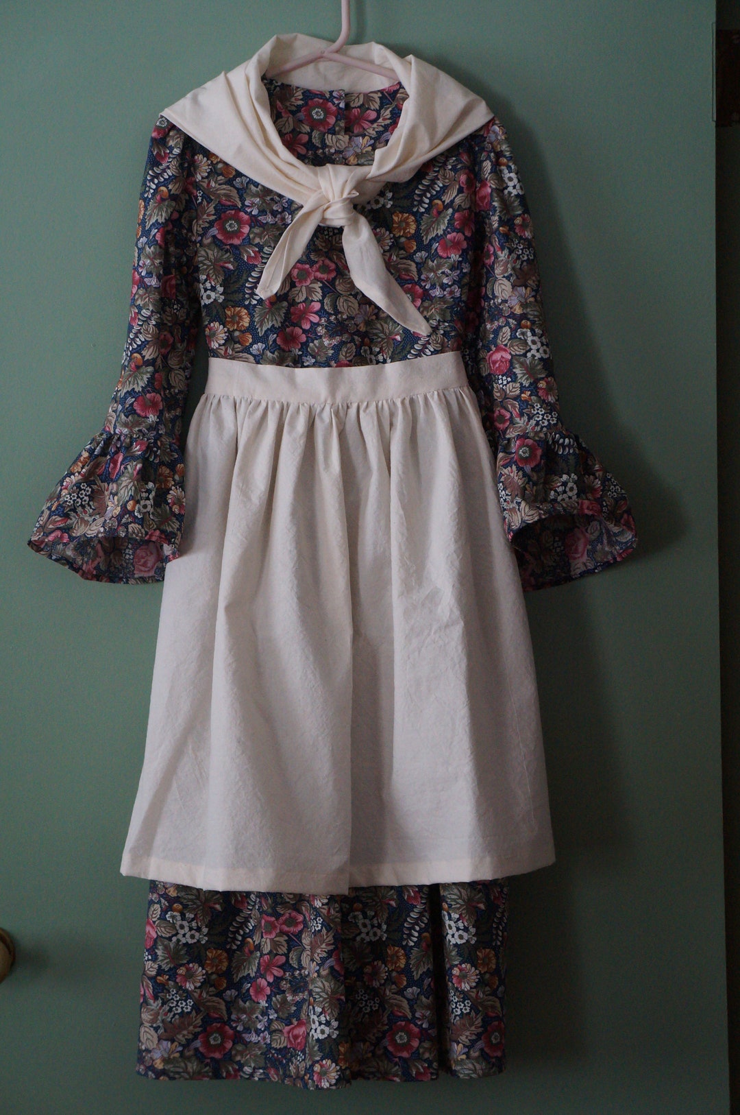 Girls' Sizes 1-6 Miss Liberty Colonial Dress W/opt. Apron, Cap, Fichu ...