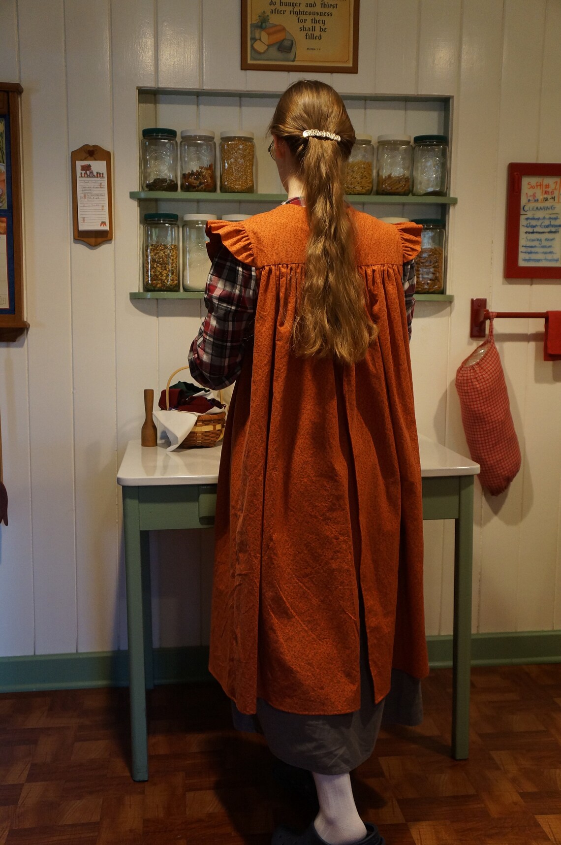 Women's Pinafore Apron | Pinafore | Coverup | Full Apron | Smock ...