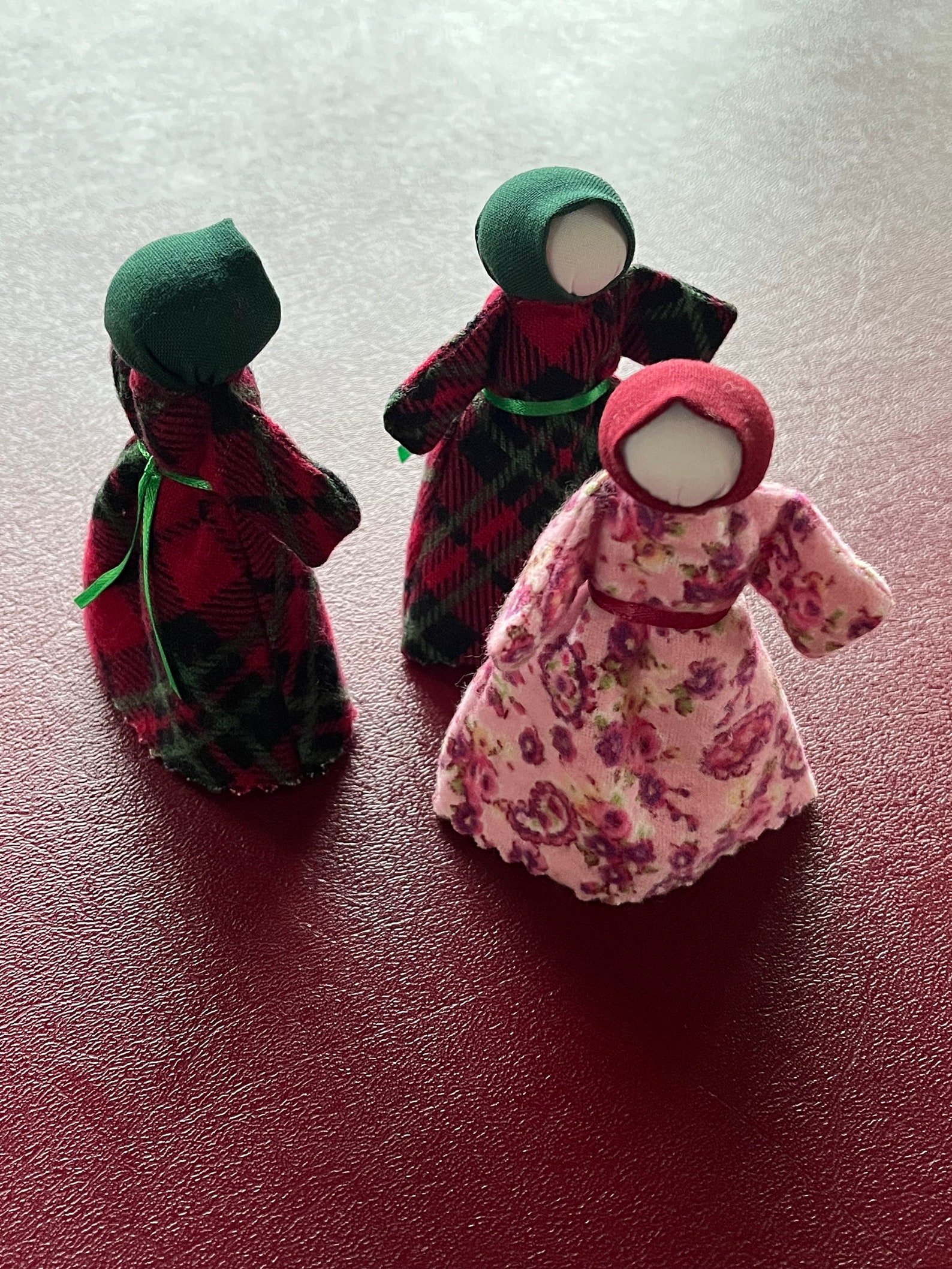 FLANNEL Cozy Cabin Dolls | Handmade | Historical Dolls | Dollhouse ...