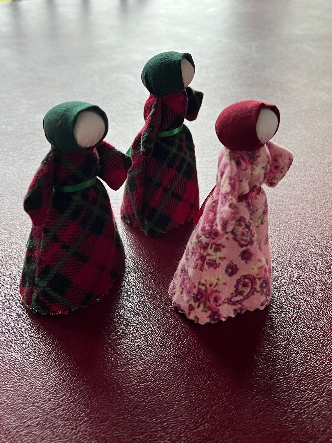 FLANNEL Cozy Cabin Dolls | Handmade | Historical Dolls | Dollhouse ...
